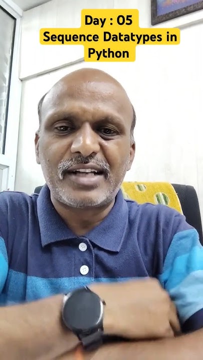 Python Sequence Datatypes In Python Interviewtips Datascience Youtube