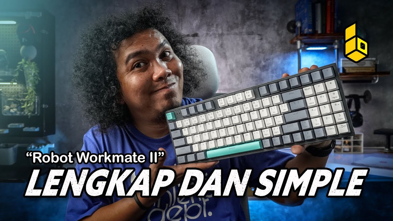 Review Mechanical Keyboard ROBOT Workmate ii. Teman Main & Kerja Sehari ...