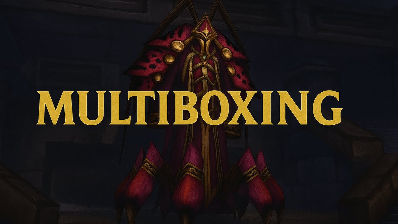 Progression Multiboxing Team – AQ40 Skeram - YouTube