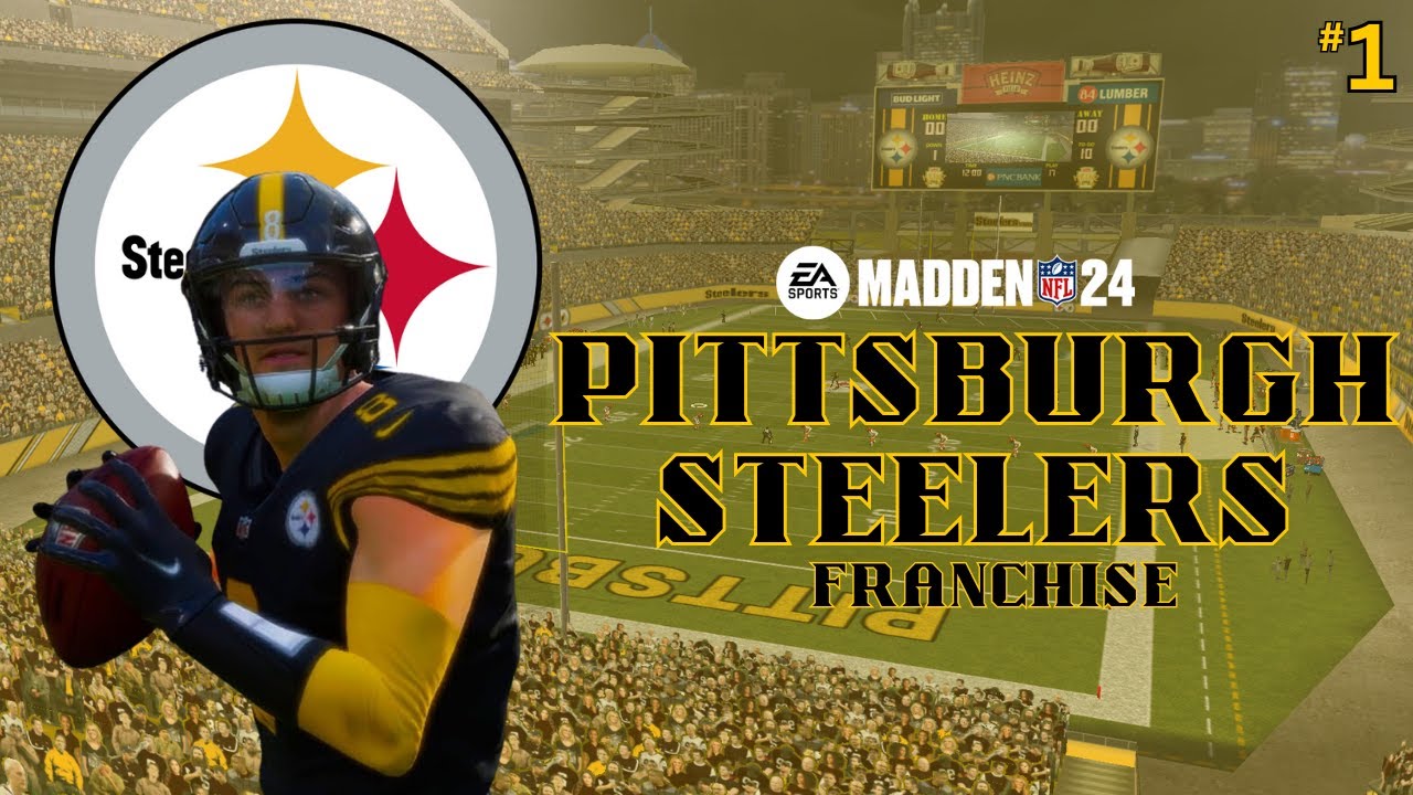 Madden 24 Pittsburgh Steelers Franchise Mode Ep. 1 | A New Era in ...