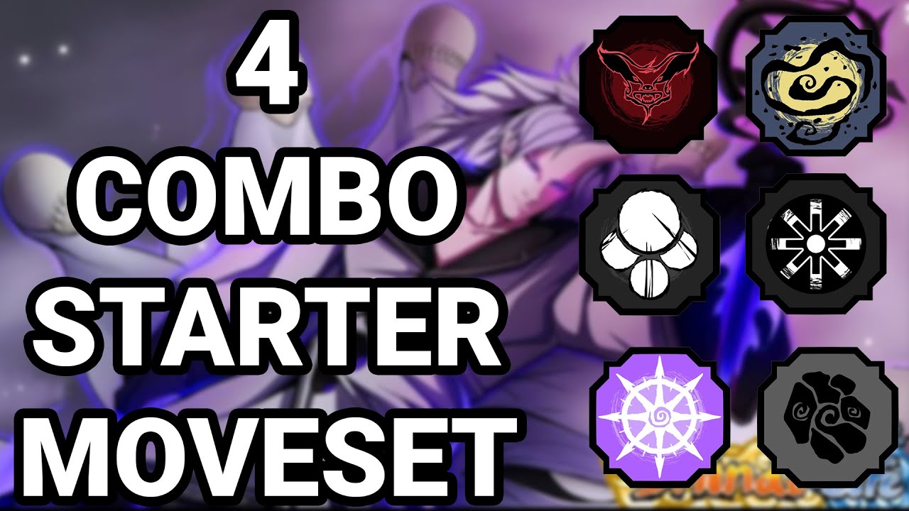 4 Combo Starter META MOVESET | Shindo Life Roblox [CODES] - YouTube