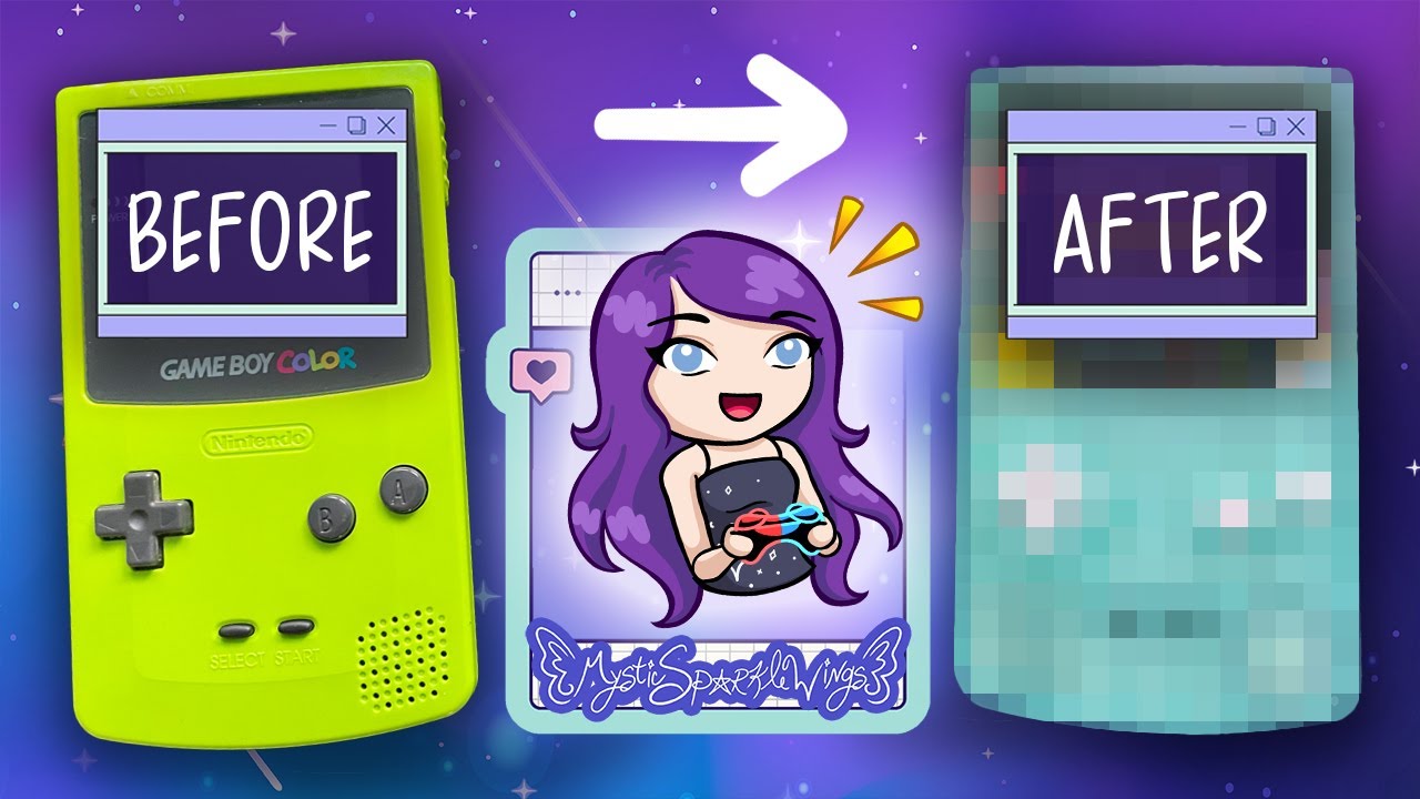 GameBoy Color Glow Up! - YouTube