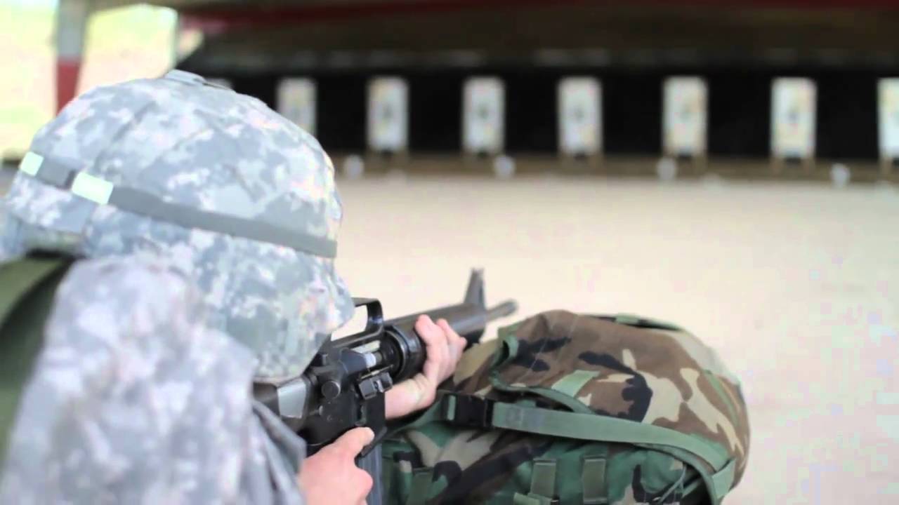 Texas State Army ROTC M16 Exercise - YouTube