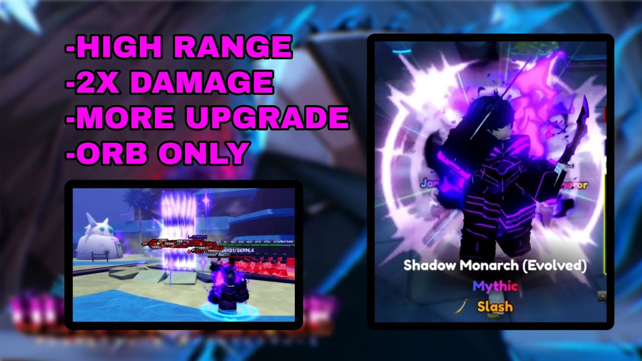 Anime Ultra Verse Roblox [Evolved Shadow Monarch] - Showcase - YouTube