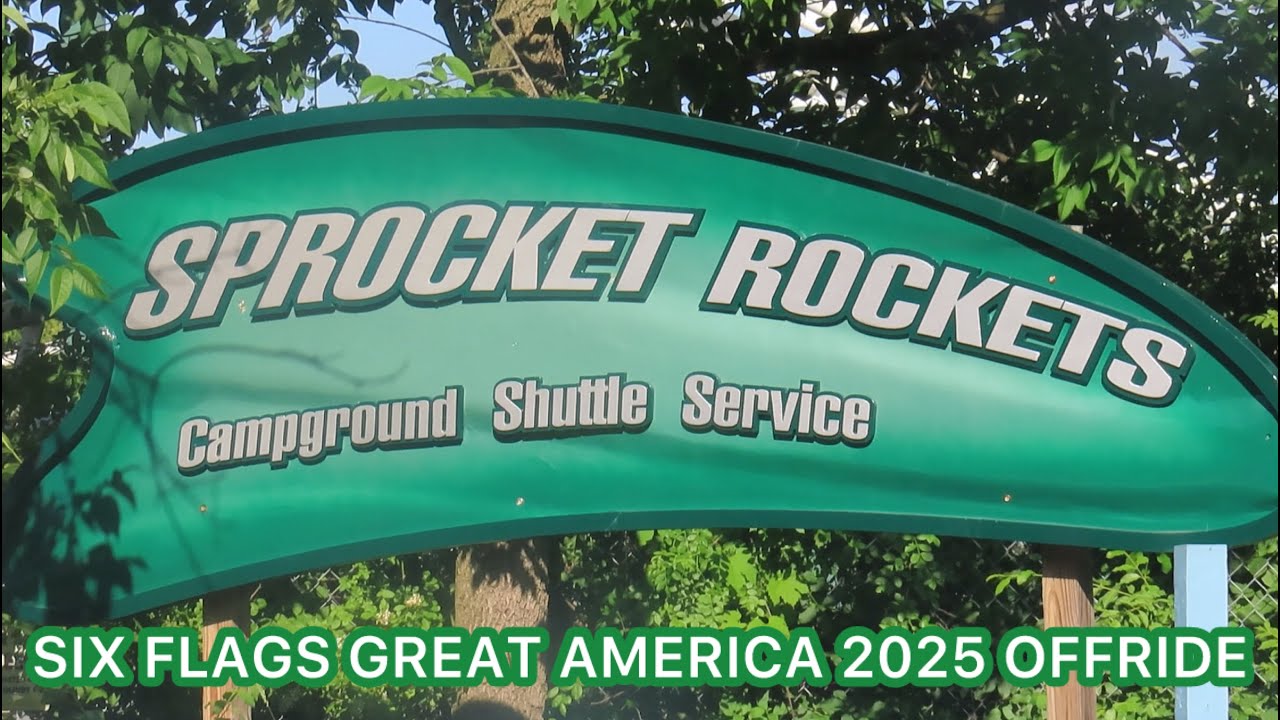Sprocket Rockets Six Flags Great America 2025 Offride (No Copyright ...