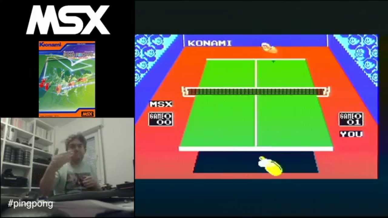 Retro 8 bits: Konami Ping Pong 11-07-14 - YouTube