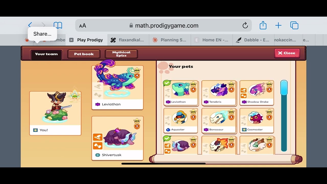 Choosing best pets(prodigy) - YouTube