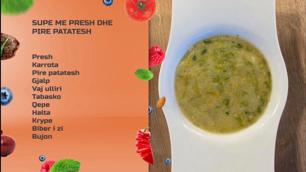 Çka ka me honger - Supe me presh dhe Pire patatesh 18.01.2021 - YouTube