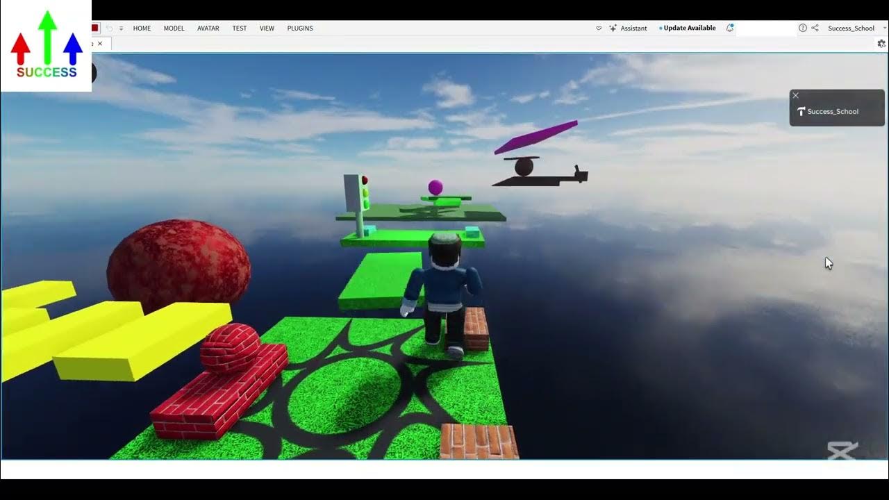 Simple platformer game - YouTube