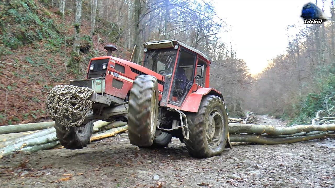 🚜Hard Forest Work🚜Tractor SAME LASER 110 Tractor🚜 Lucru Greu la Pădure - 16 December 2020🚜 - YouTube