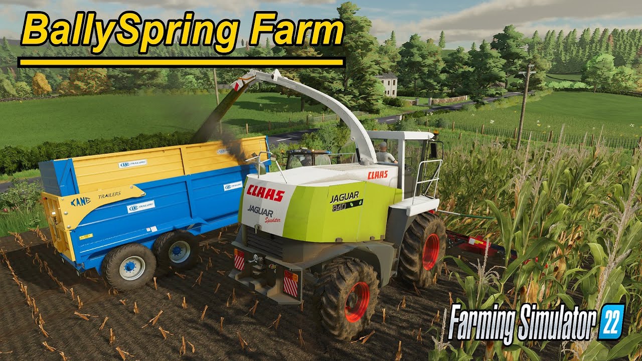Maize Silage & Milking In The New Parlour ! Ep9 | BallySpring | Farming ...