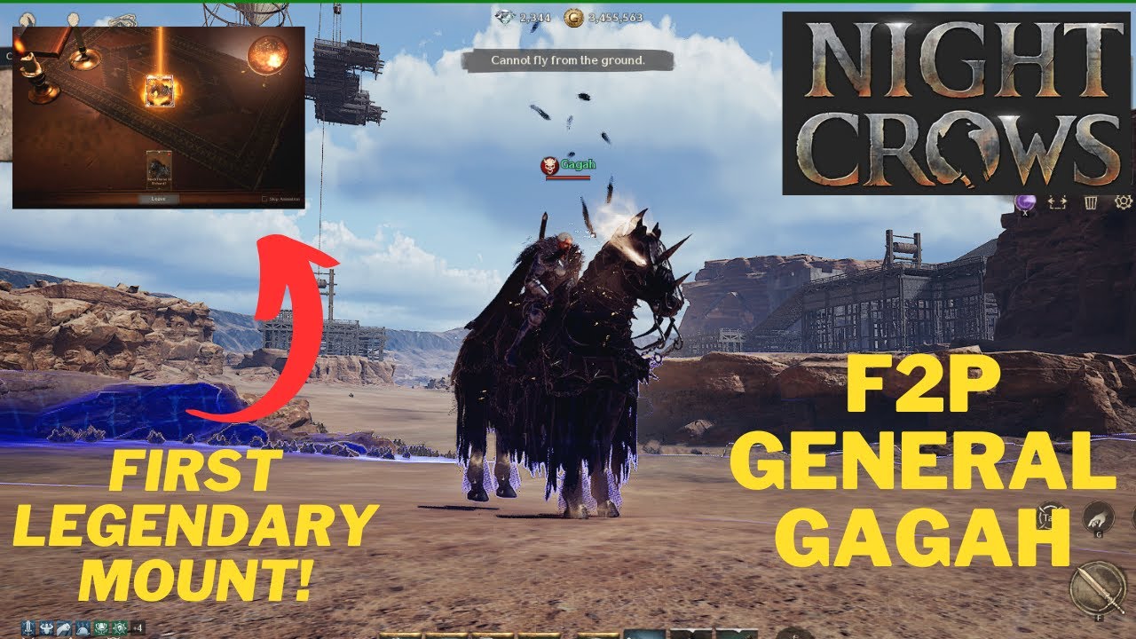 NAKA LEGENDARY MOUNT NA SI GAGAH! | NIGHTCROWSGLOBAL | #nightcrows # ...