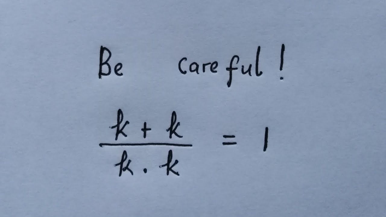 Interesting algebraic equation | Can you solve ? - YouTube