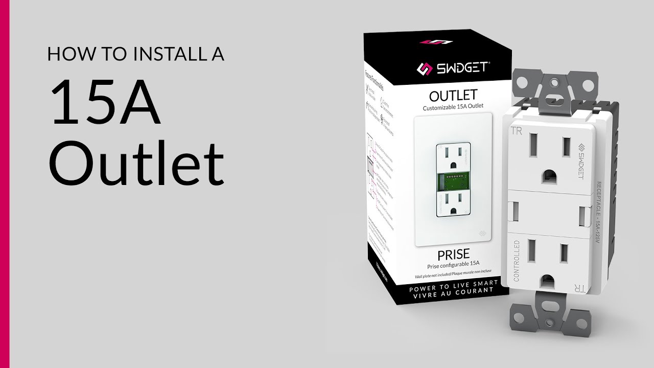 Installation - Swidget 15A Outlet - YouTube