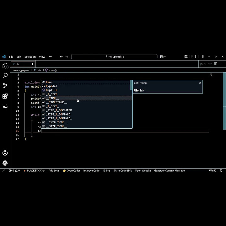 Palindrome Number. C Programming. #cprogrammingvideo #coding #palindromenumber #palindrome # ...
