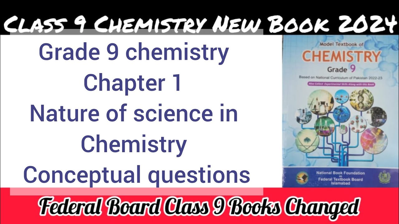 Grade 9 chemistry | unit 1 conceptual or important question I new book ...