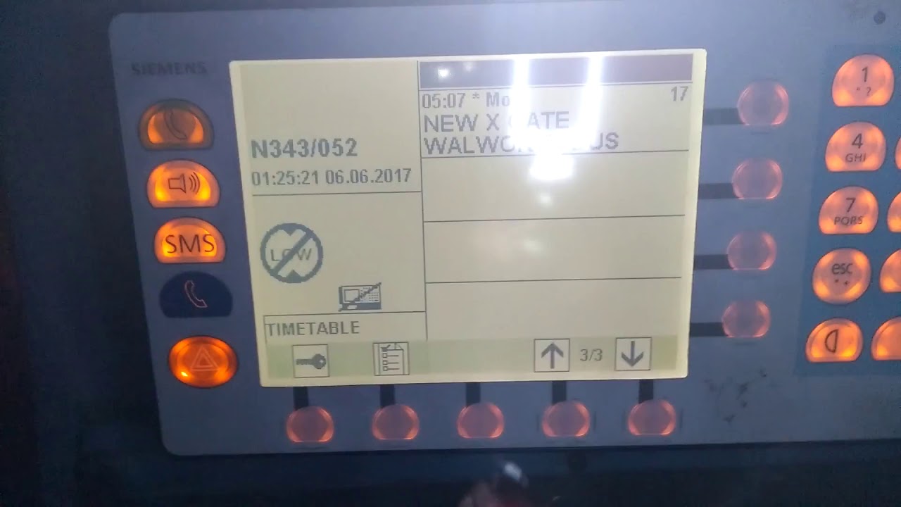 London Bus Ibus MDT screen 介紹 - YouTube