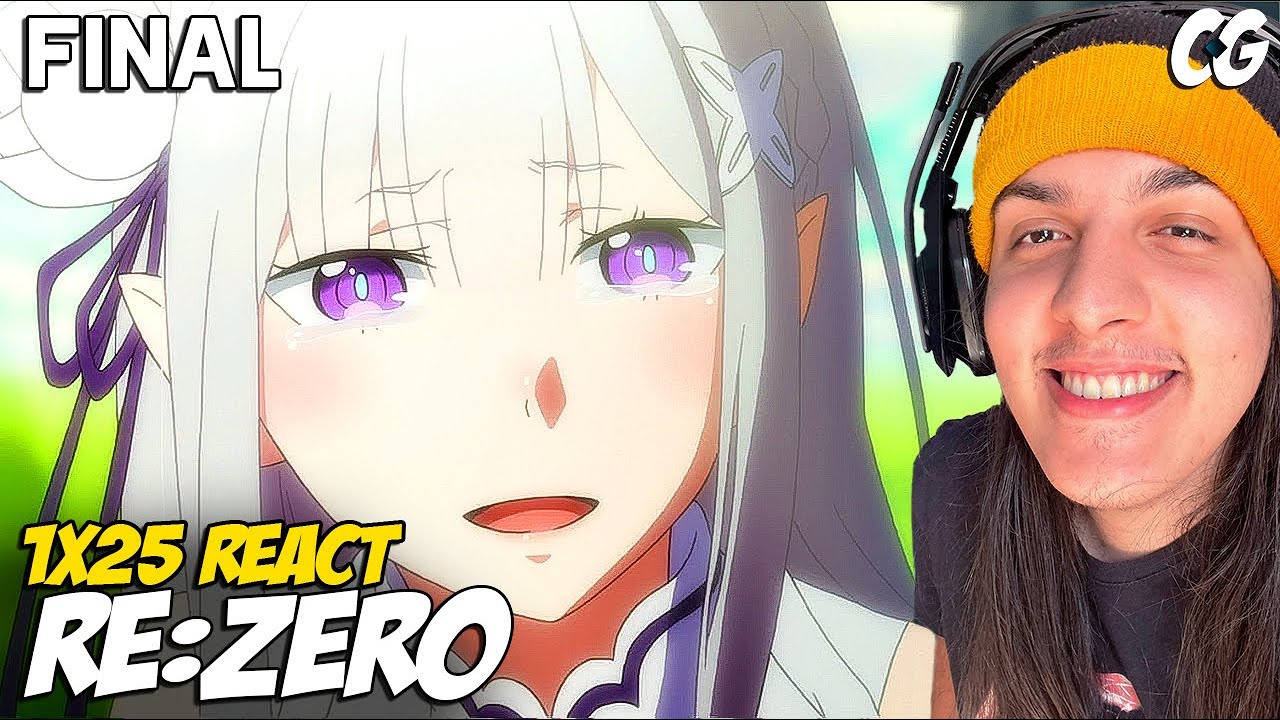 FINAL EMOCIONANTE! SUBARU se DECLARA pra EMILIA! - React Re:Zero EP 25 (final) - YouTube
