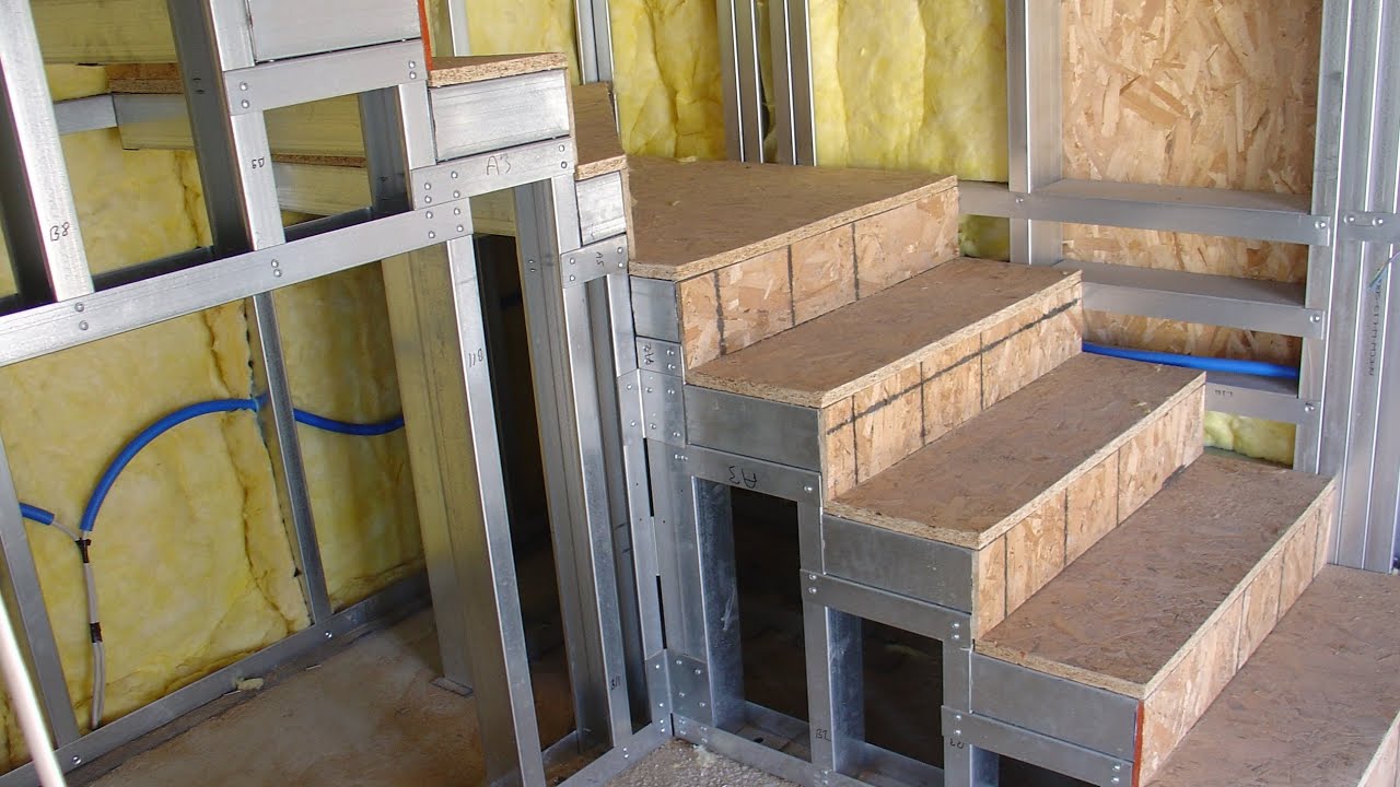 Light gauge steel frame building system for low cost housing projects ...