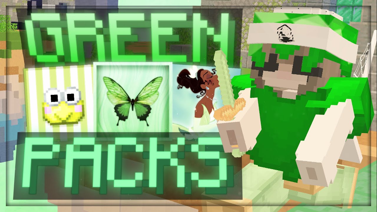 The BEST GREEN Packs! | Solo Bedwars Commentary - YouTube