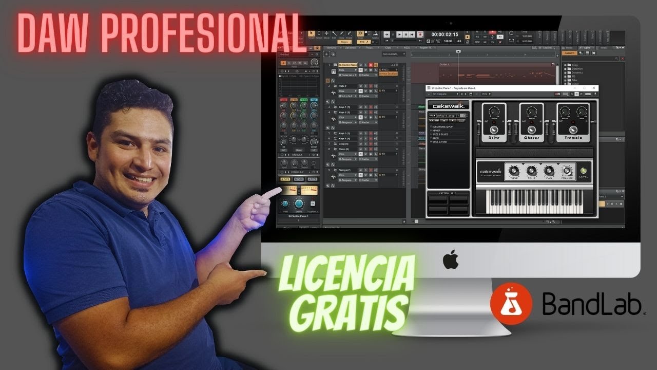 Daw Profesional Gratuito / Cake walk - mejor que logic y protools ...