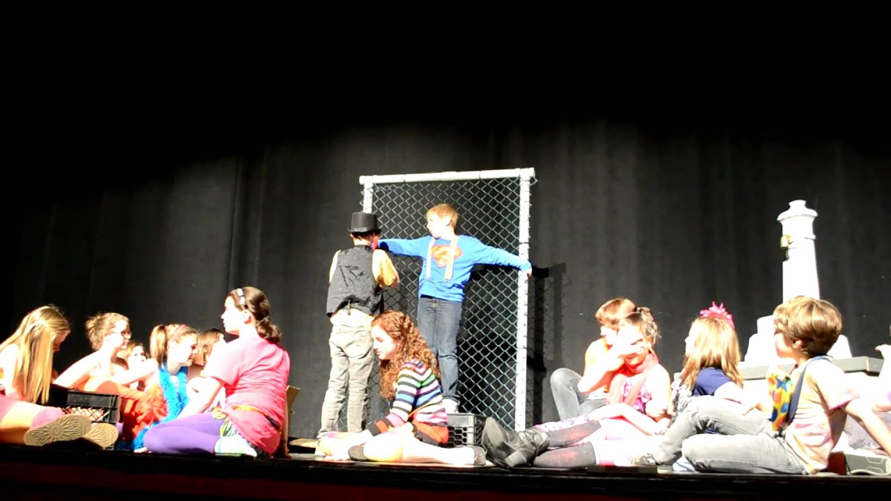GODSPELL JR. SOUTH SHORE THEATRE OH GOD I'M DYING 4/17/11 - YouTube