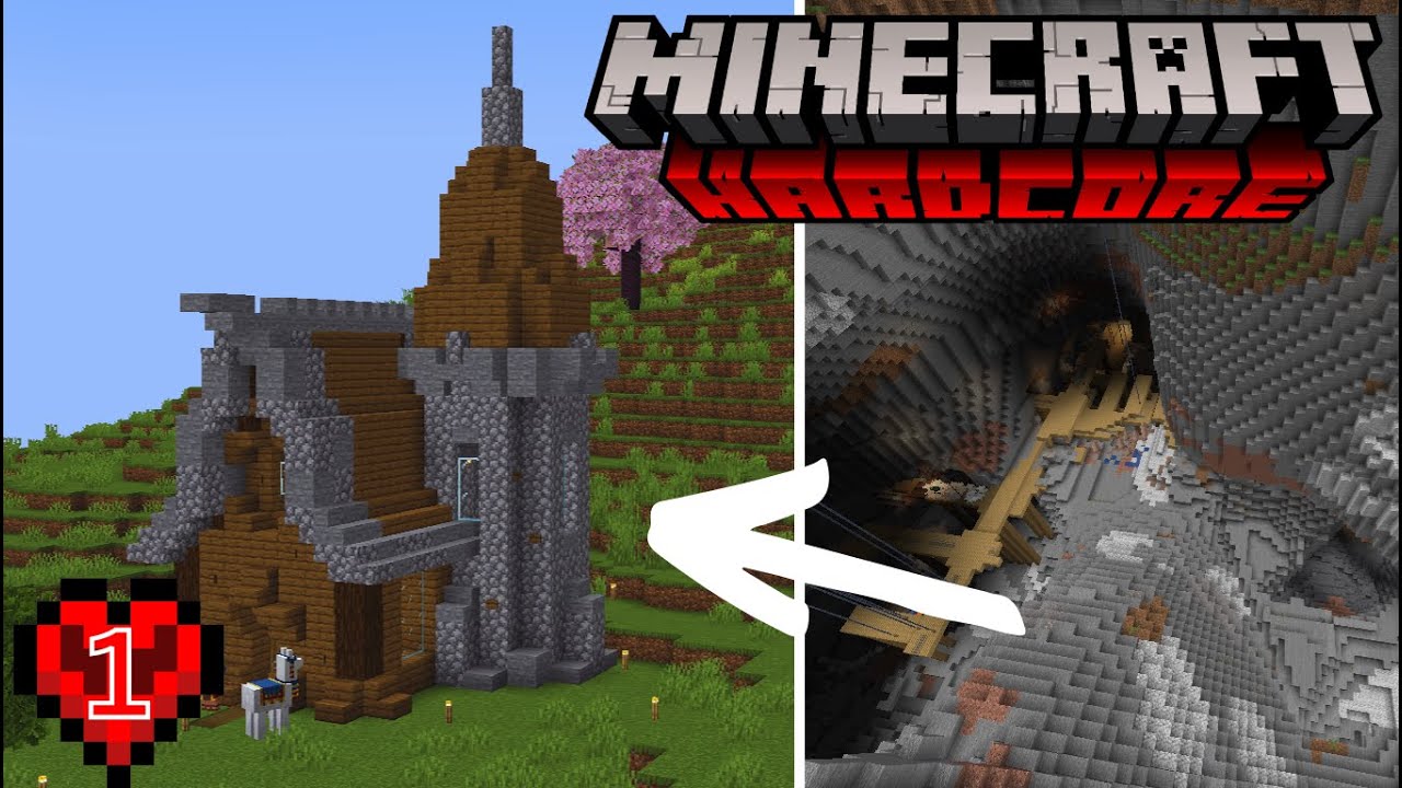 {Minecraft Hardcore} 1.21 Lets try Minecraft hardcore || Episode 1 - YouTube
