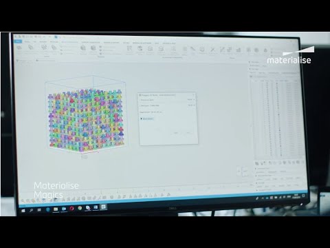 Materialise Magics 24 | Bounding Box Nester - YouTube