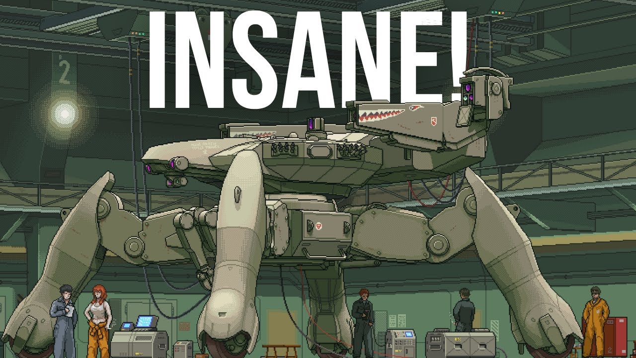 Project LandSword - An Amazing Pixel Mech Game! - YouTube