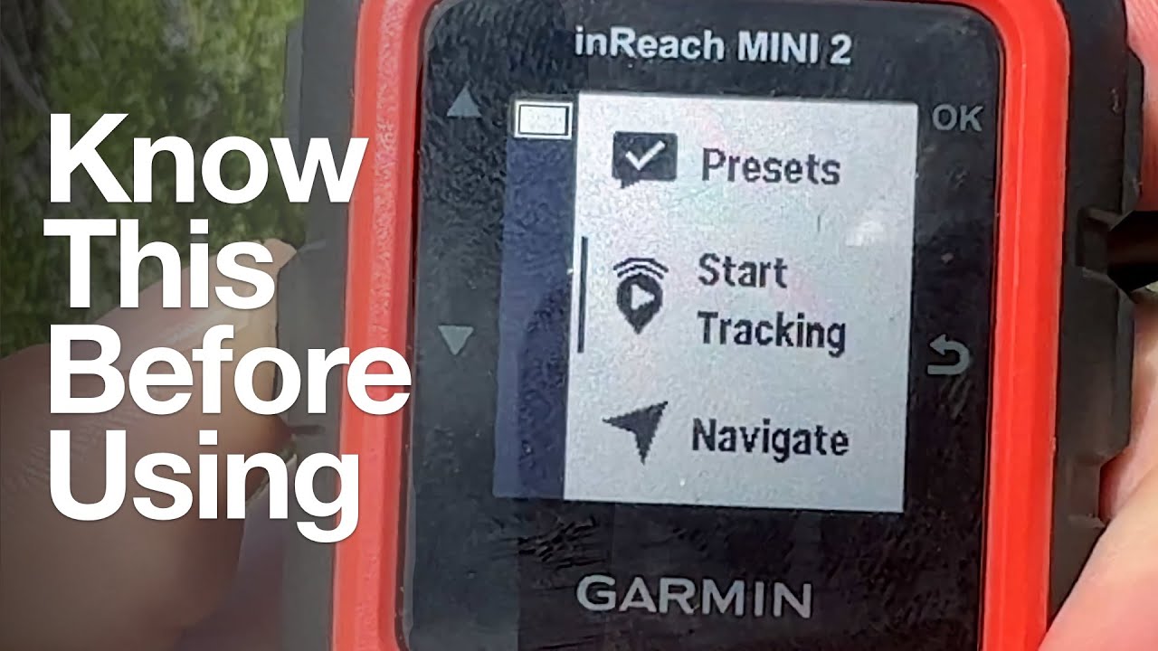 Garmin inReach: Get the Most From Your Device - YouTube