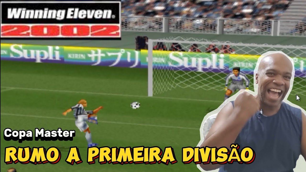 Gameplay Winning Eleven 2002 ( PS1 ) Copa Master, rumo a primeira ...
