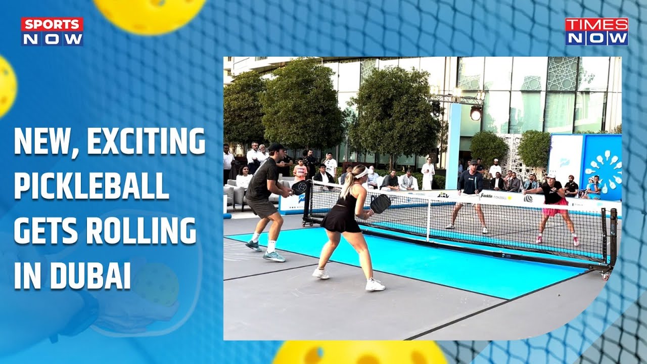 Pickleball Gets Rolling in Dubai: PWR Launched, Big Plans Ahead ...