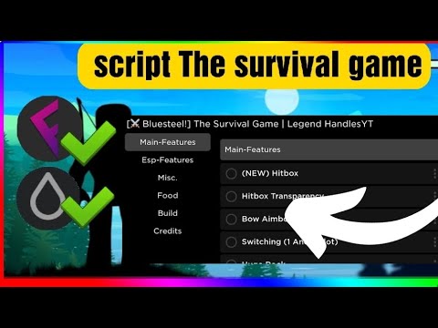 script The survival game go to pin comment to try the script enjoy - YouTube