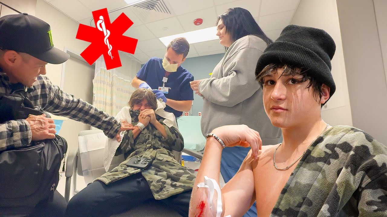 Emergency Room Birthday Party! Staples In My Head??? - YouTube