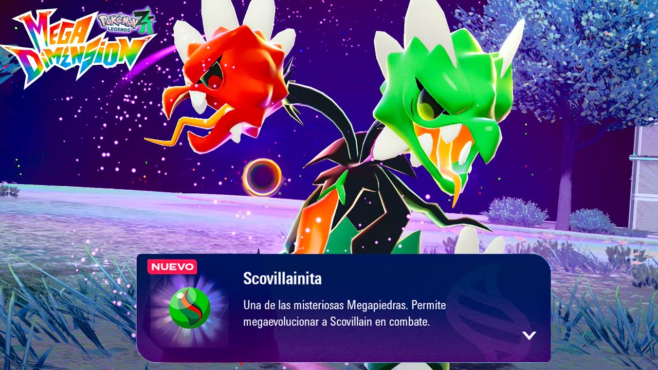NUEVO Mega Scovillain [Batalla + Pokédex] - DLC Megadimensión (Pokémon ...
