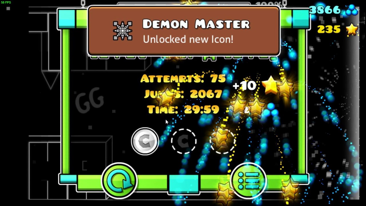 Geometry Dash Speed Racer (100%) Easy demon - YouTube