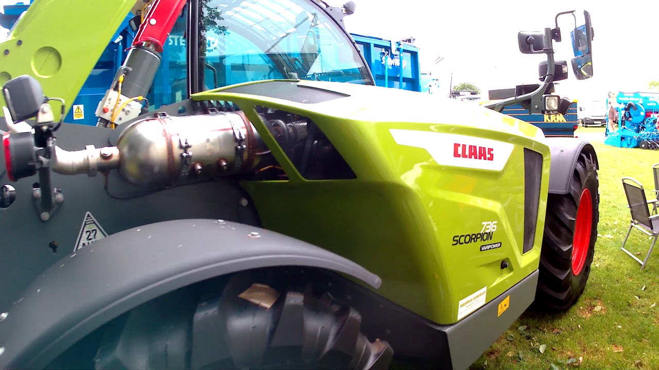 2019 Claas Scorpion 736 3.6 Litre 4-Cyl Telehandler (136HP) - YouTube