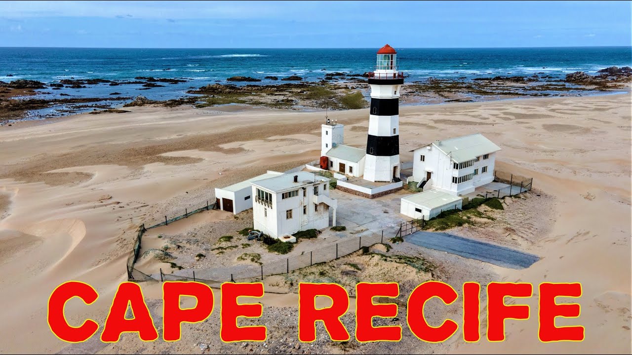 Cape Recife Lighthouse & Nature Reserve near Port Elizabeth in South ...