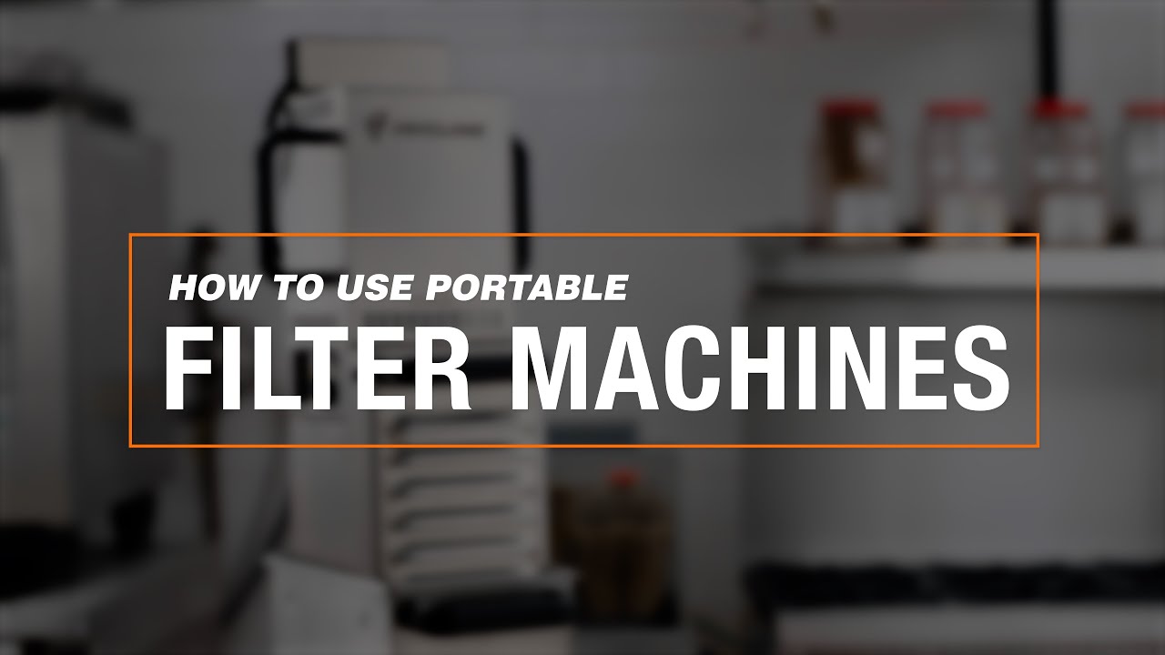 How to Use the Fryclone Portable Filter Machine - YouTube