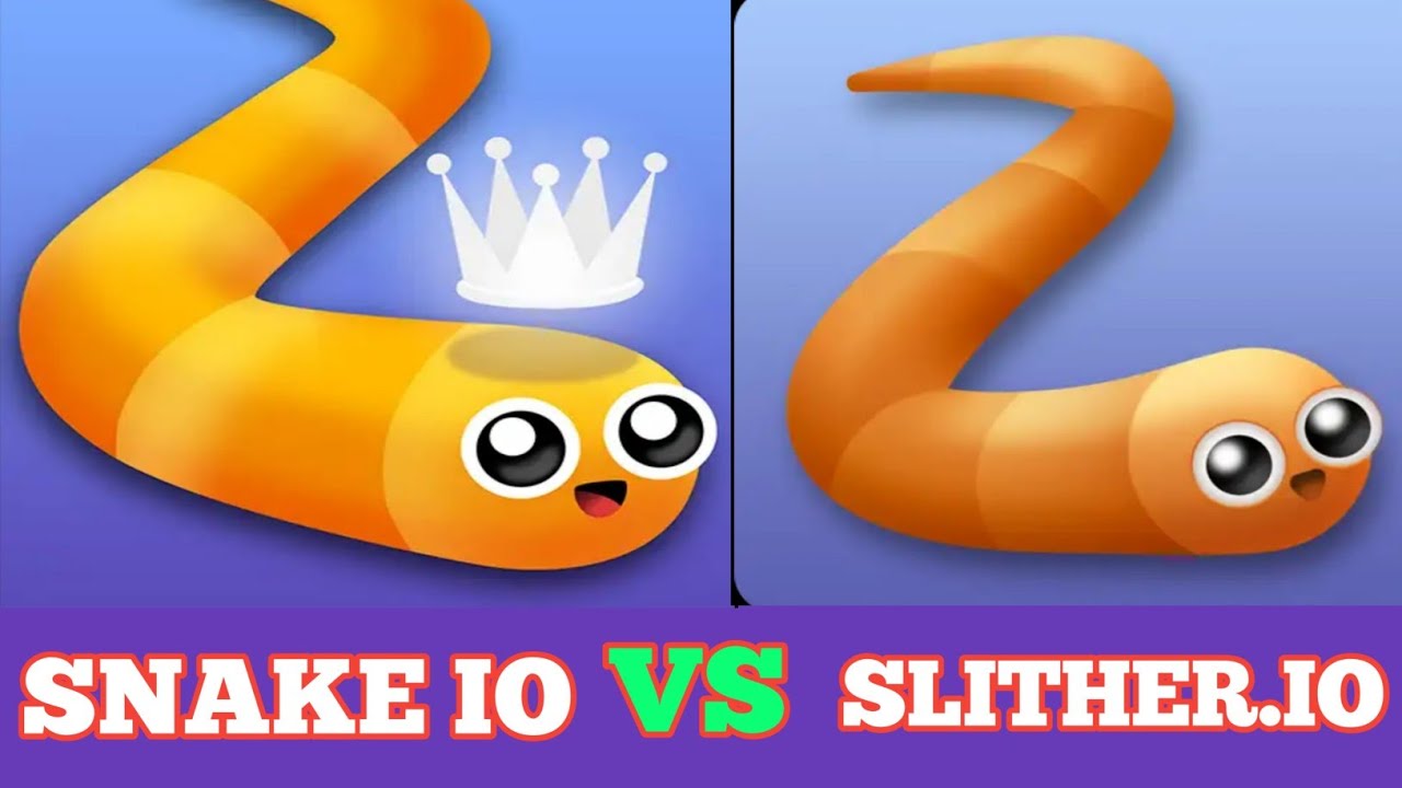 SNAKE.IO VS SLITHER.IO MOST ADDICTIVE GAME COMPARE | Snake Epic ...
