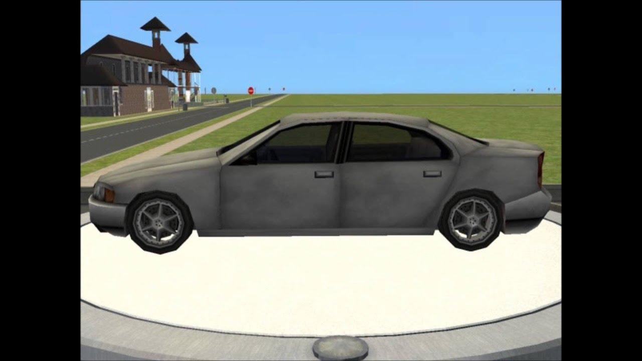 Sims 2 Car Conversion by VoVillia Corp. - Kuruma (GTA LCS) - YouTube