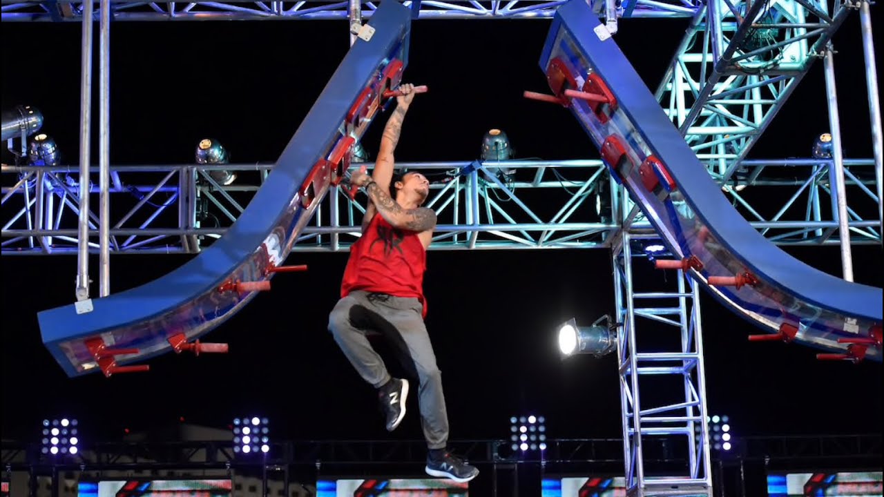 (FF) R.J. Roman at the Vegas Finals: Stage 3 - American Ninja Warrior ...