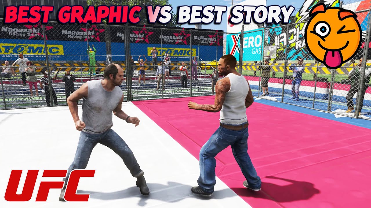 UFC | Trevor Philips vs Carl Johnson - Lu Pegang Siapa? - YouTube