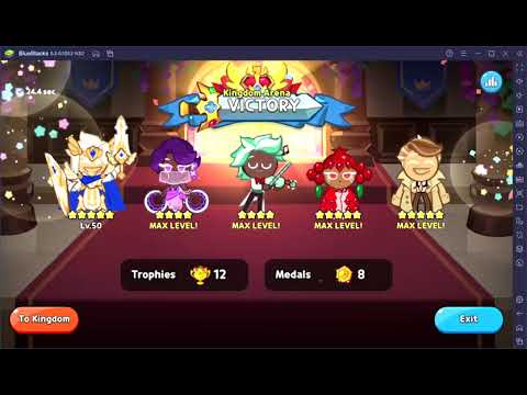 Cookie Run Kingdom Attack Speed Team - YouTube