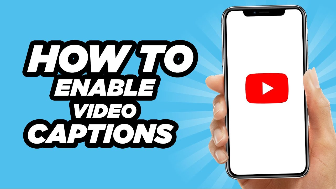 How To Enable YouTube Video Captions | Easy Tutorial (2025) - YouTube