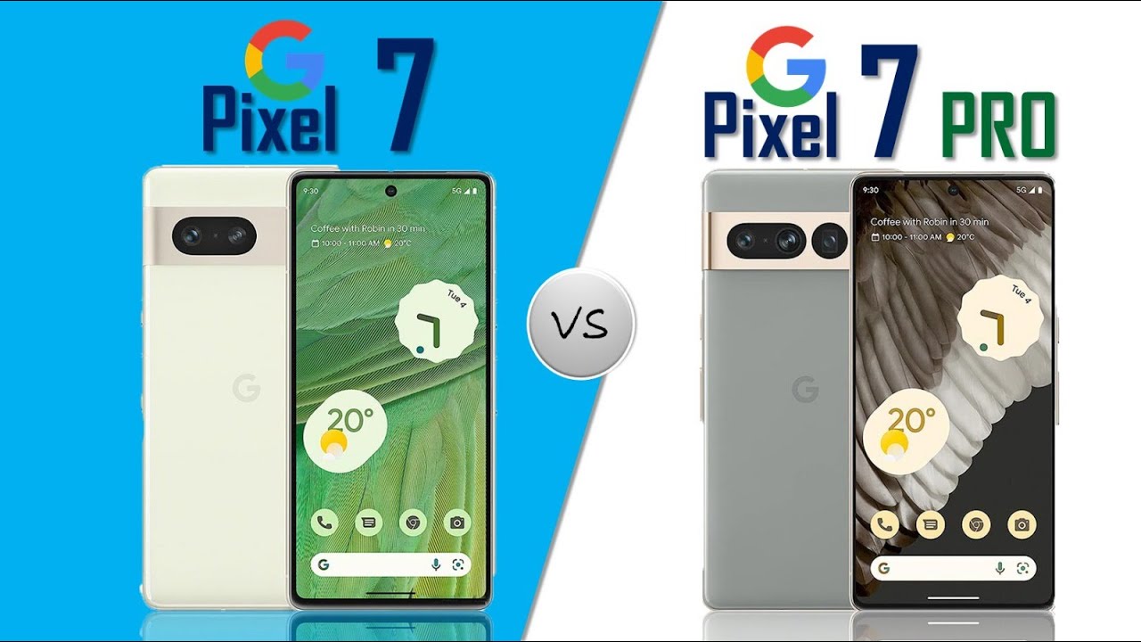 Google pixel 7 vs Google pixel 7 Pro || full comparison - YouTube