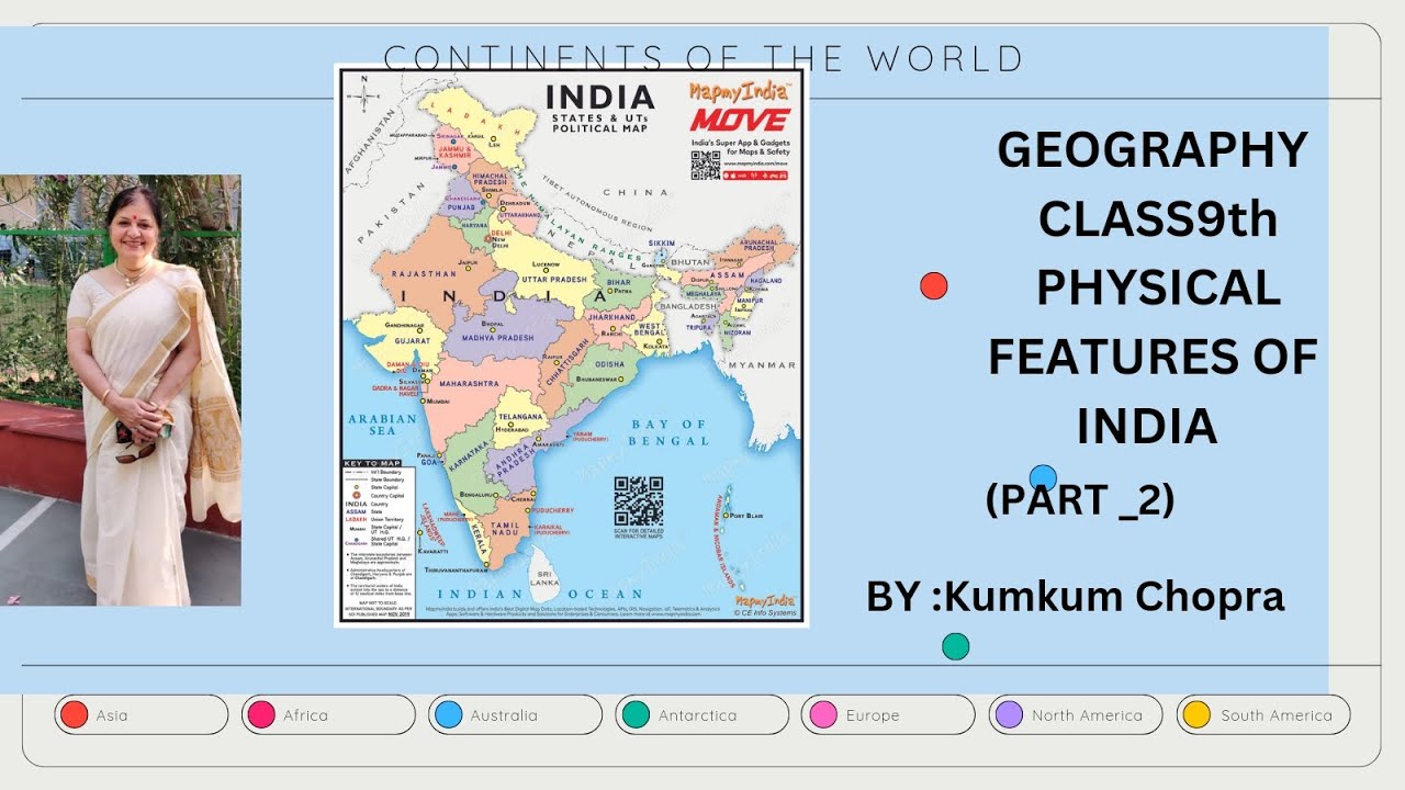 CLASS 9TH GEOGRAPHY L - 2 : PHYSICAL FEATURES [PART2] - YouTube