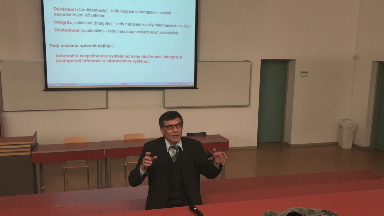 VUT FP-Bezpečnost ICT 1.Přednáška - YouTube