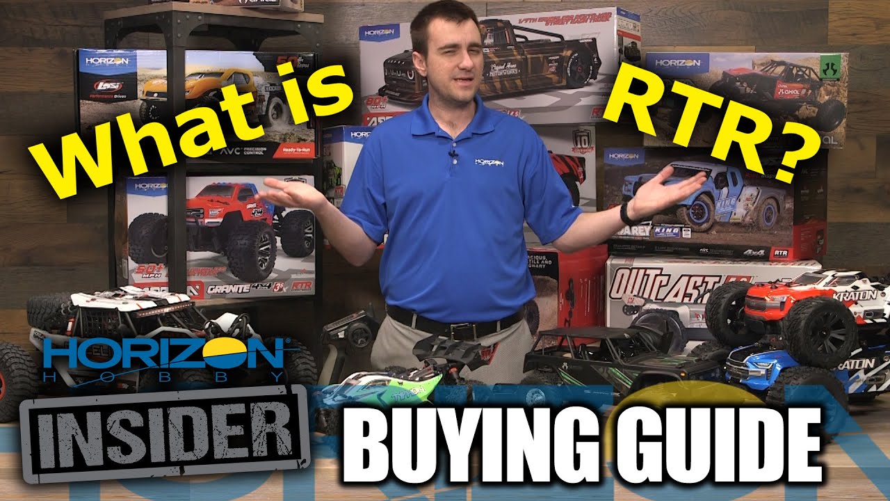 Horizon Insider Buying Guide: What is RTR? - YouTube