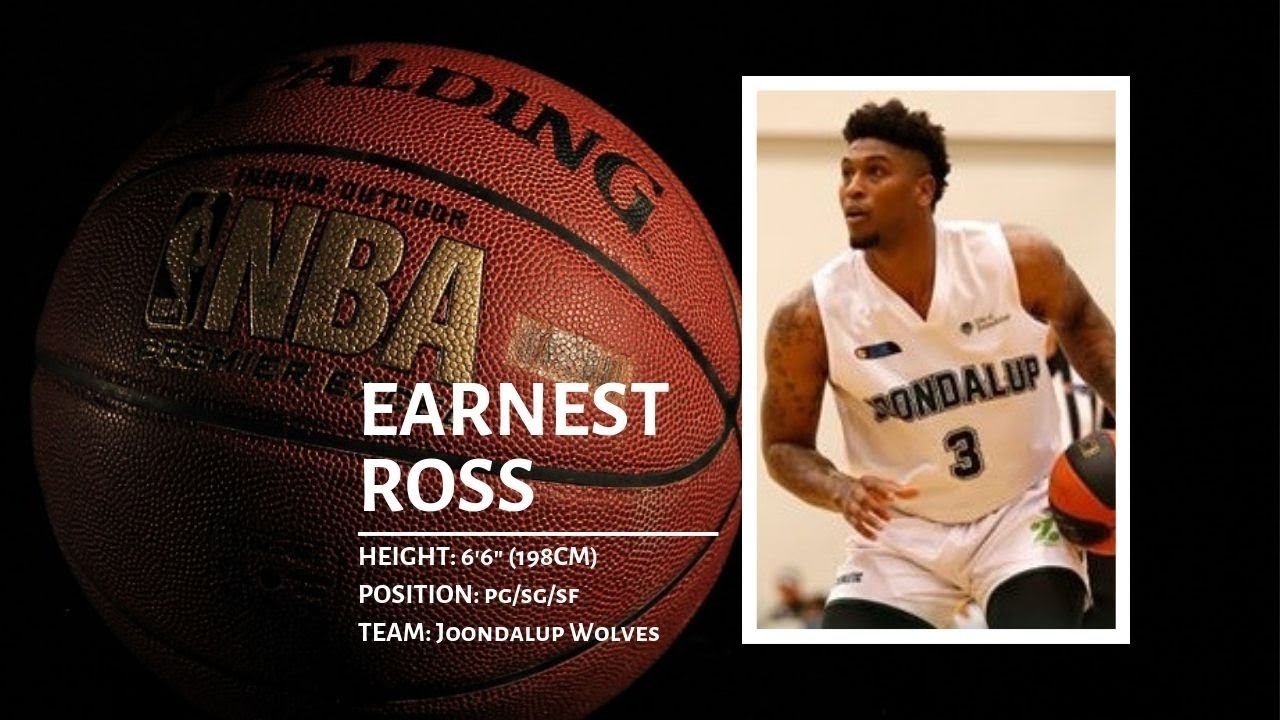 Earnest Ross - 6'6" (198cm) 2019 SBL - Grand Final Highlights - YouTube